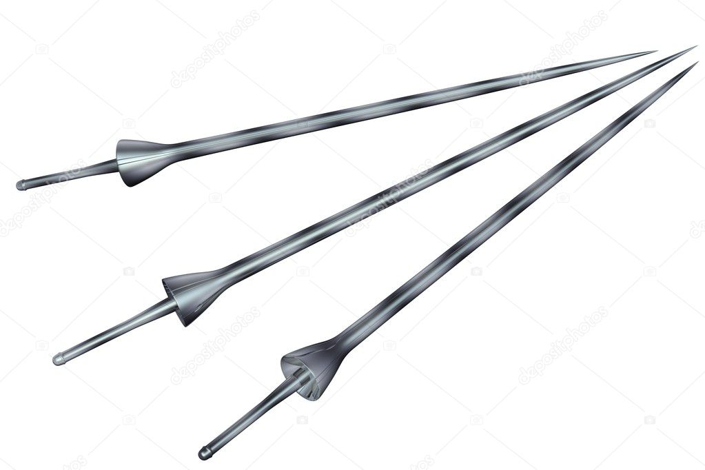 Knights lances — Stock Photo © knorre #6680785 Knights lances — Stock Photo © knorre #6680785