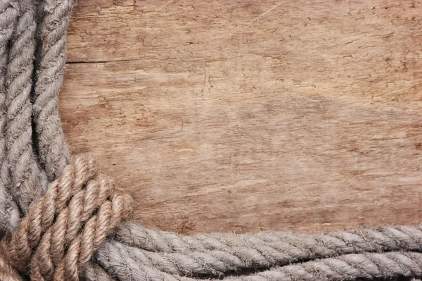 Frame made of old rope — Stock Photo © alan64 #5211294