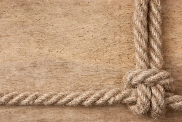 Frame made of old rope — Stock Photo © alan64 #5211294