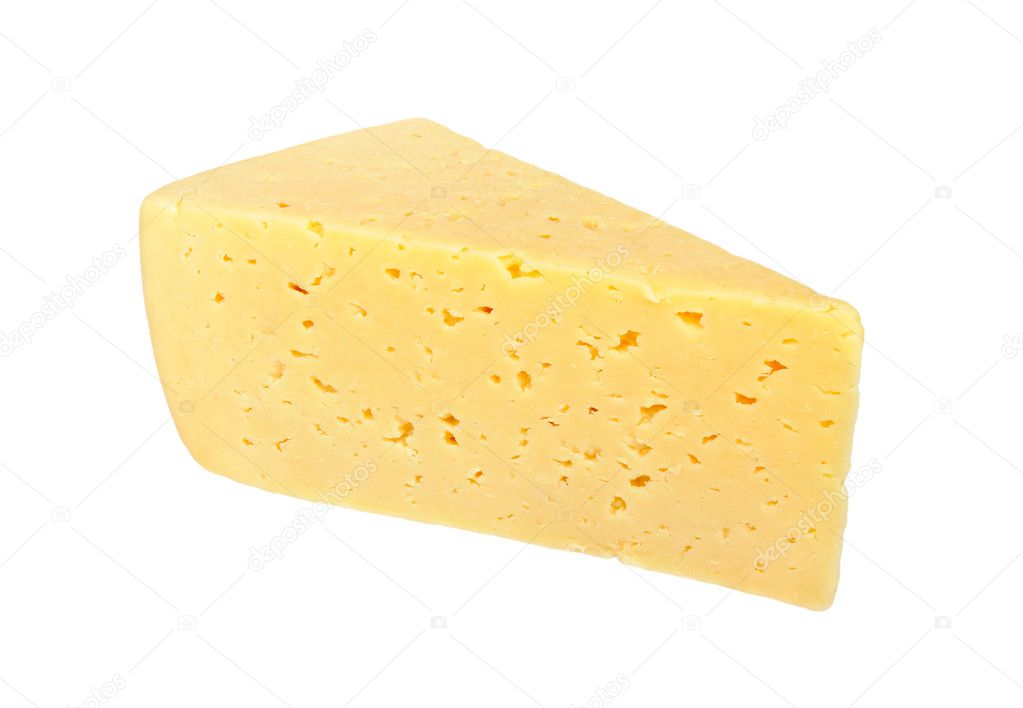 Slab of cheese — Stock Photo © Rusgri #5468719