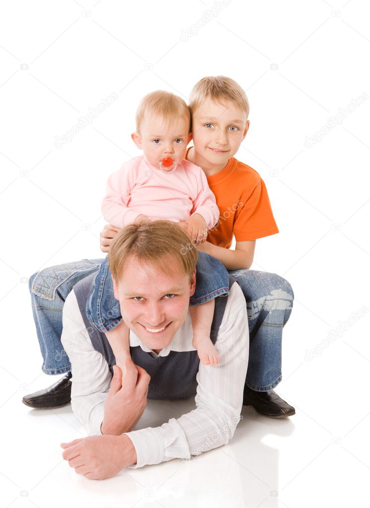 Happy Father — Stock Photo © olgasweet #5457458