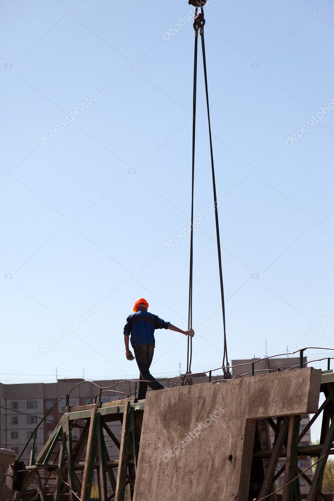 Worker men building construction — Stock Photo © ia__64 #5705184