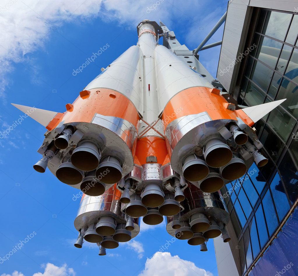 Russian space transport rocket – Stock Editorial Photo © blinow61 #5442193