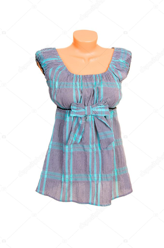 Modern tunic on a white. — Stock Photo © lypnyk2 #6282226