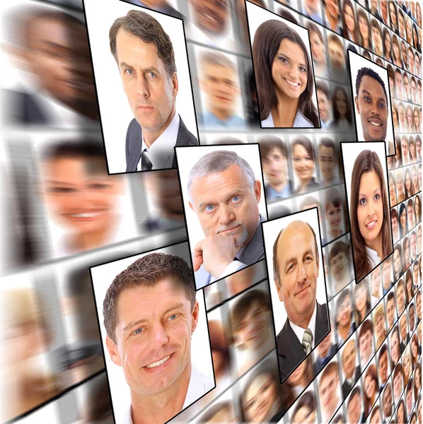 Many the isolated portraits of - Stock Image - Everypixel