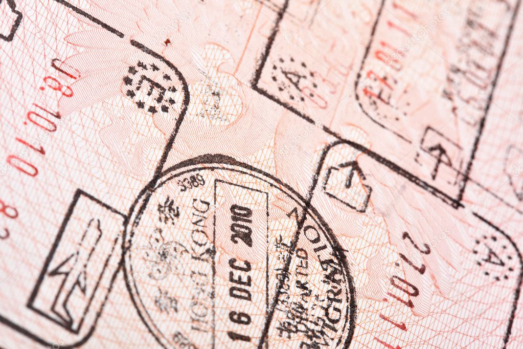 Entry and exit stamps Stock Photo by ©Zoooom 6061976