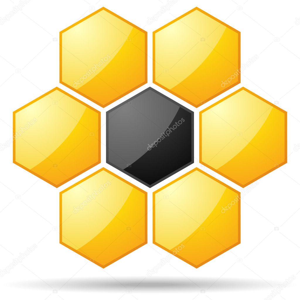 Cell logo — Stock Vector © Yuriy_Vlasenko #5641353