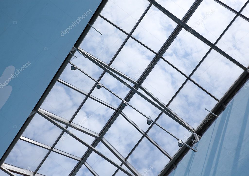 Transparent ceiling inside modern building Stock Photo by ©Vladitto 6713257