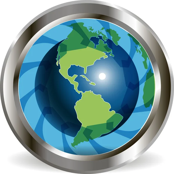 Blue globe Stock Vector Image by ©brux17 #6085125 Blue globe Stock Vector Image by ©brux17 #6085125
