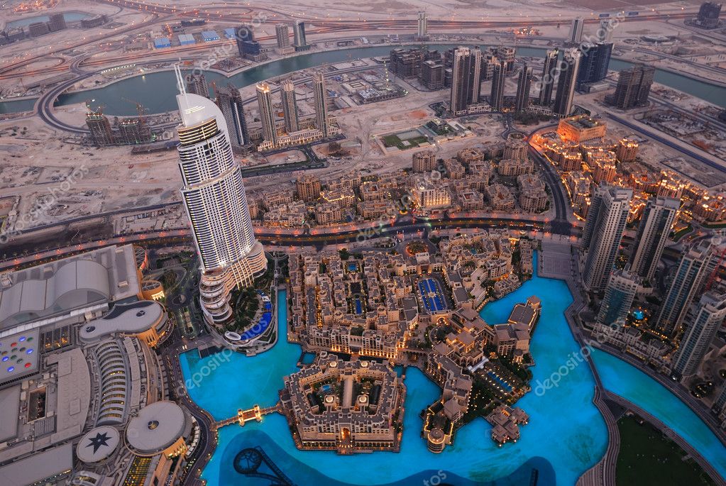 Bird's-eye Dubai view – Stock Editorial Photo © znm666 #5450141