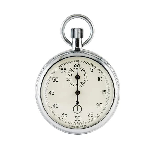 Stopwatch with orange arrow — Stock Photo © doomu #23007952