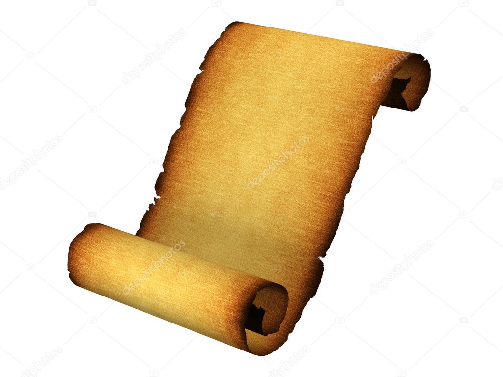 Paper antique scroll — Stock Photo © VikaSuh #6338418