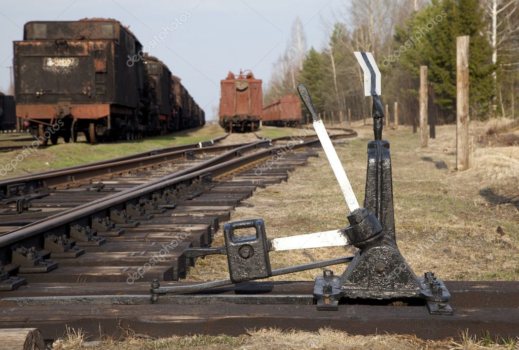 Railroad switch — Stock Photo © alkir_dep #5577472