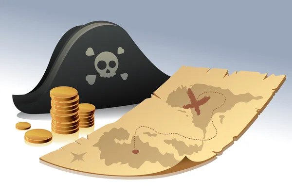 Treasure map background Vector Art Stock Images | Depositphotos