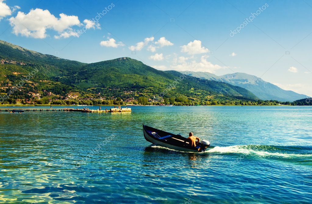 Ohrid Lake — Stock Photo © anatema #5771406