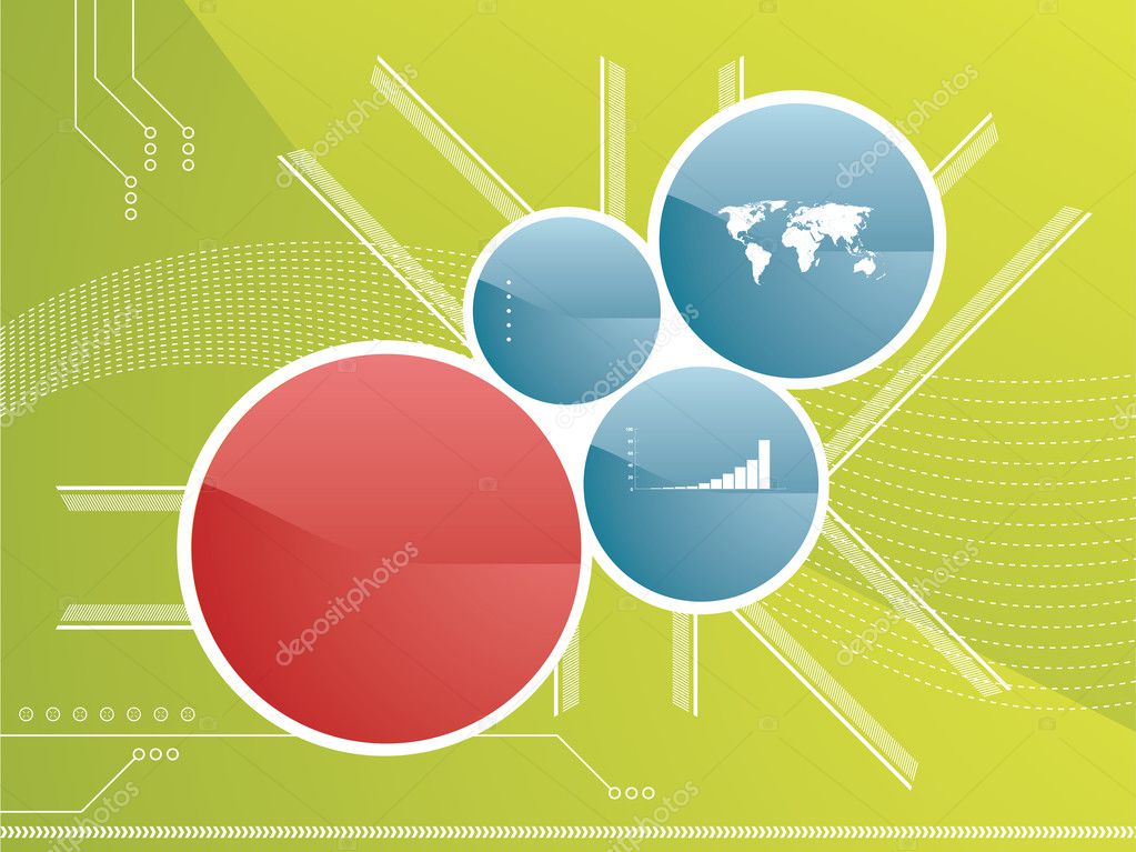 Technology background vector Stock Vector Image by ©cifotart #5798930