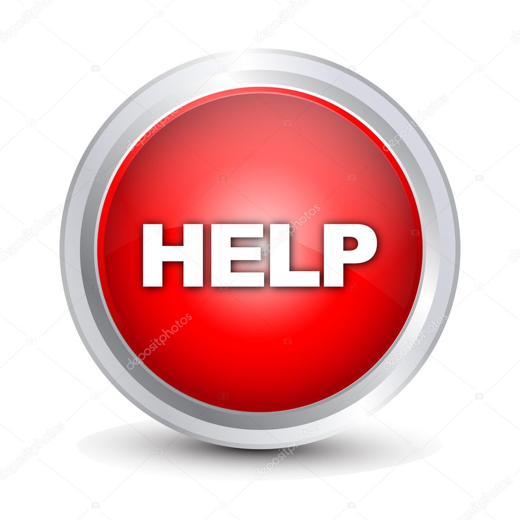 Help button — Stock Vector © burakowski #5705062