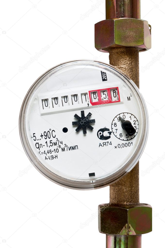 Water meter Stock Photo by ©Ohotnik 6183982