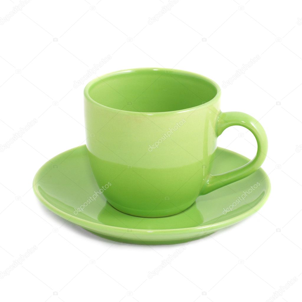 Green teacup — Stock Photo © dovapi #5841199