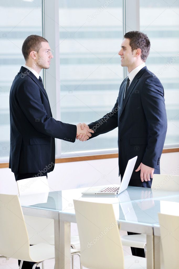 Handshake on business meeting — Stock Photo © .shock #5710849