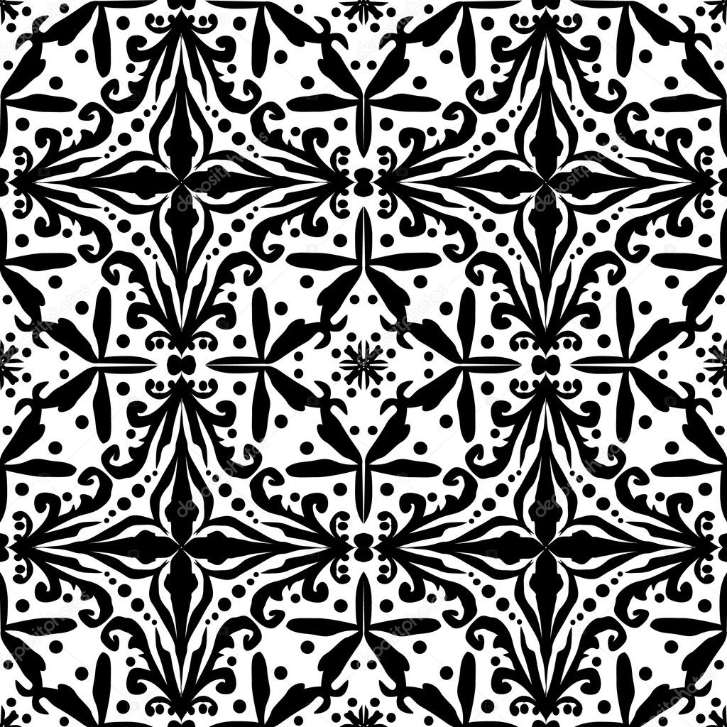 Black simple abstract square pattern — Stock Vector © Dr.PAS #6416828