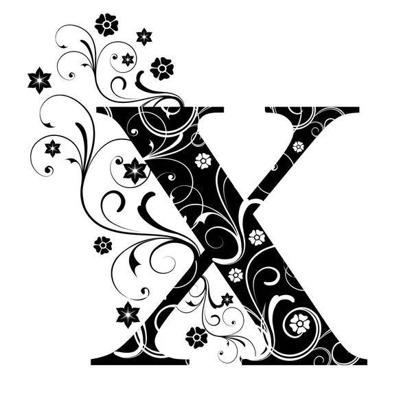 Letter x | Enluminure, Lettre a, Noel