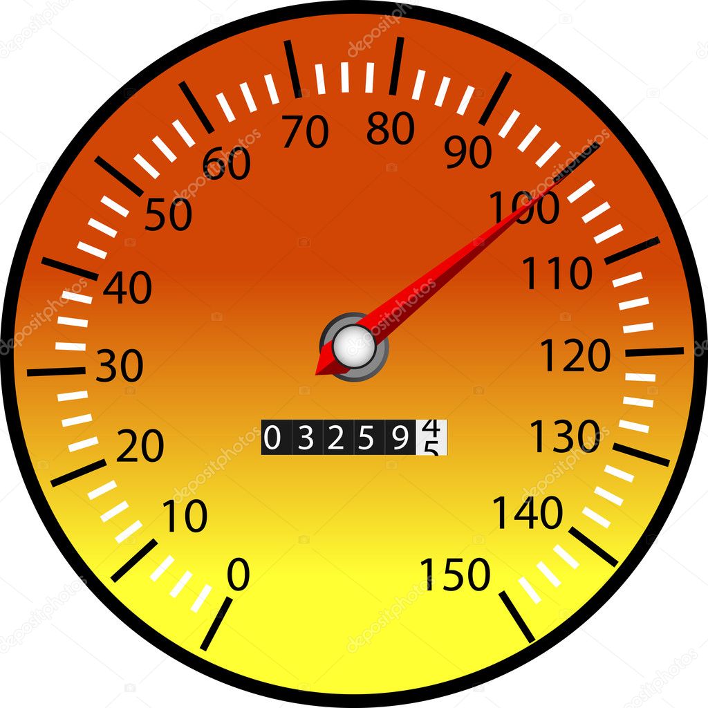 Tachometer — Stock Vector © pdesign #6072058