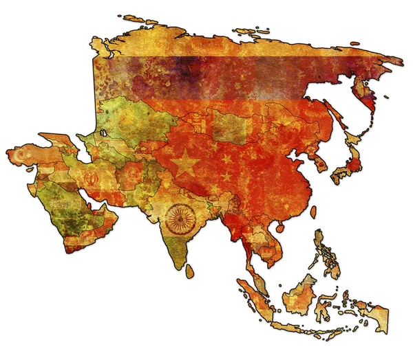 Political map of asia — Stock Photo © michal812 #5517356