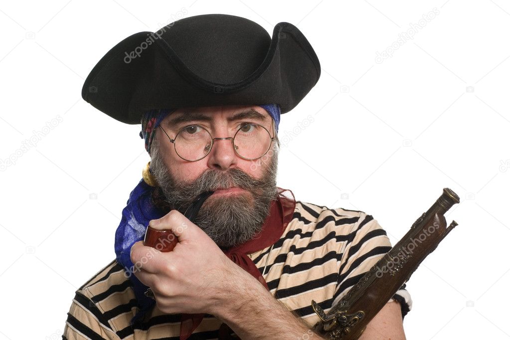 Pirate smoking pipe Stock Photo by ©Stas_K 5754323