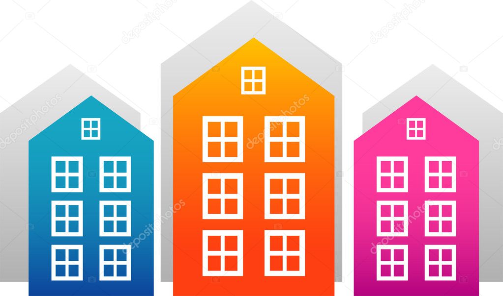 Casas de vetor Vetor de ©jara3000 6261895