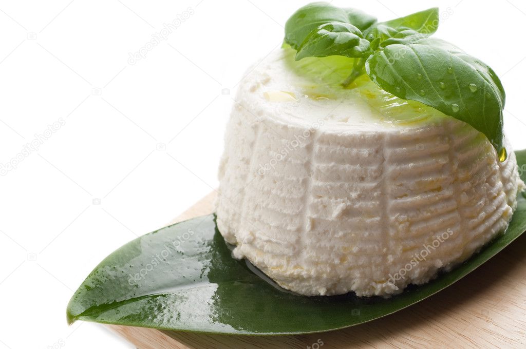 Ricotta typical italian fresh cheese — Stock Photo © marcomayer #6446214
