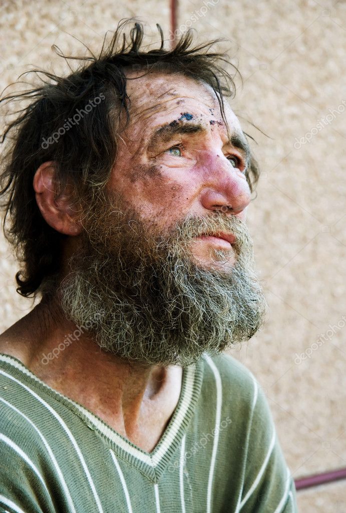 Homeless man — Stock Photo © wrangler #6479436