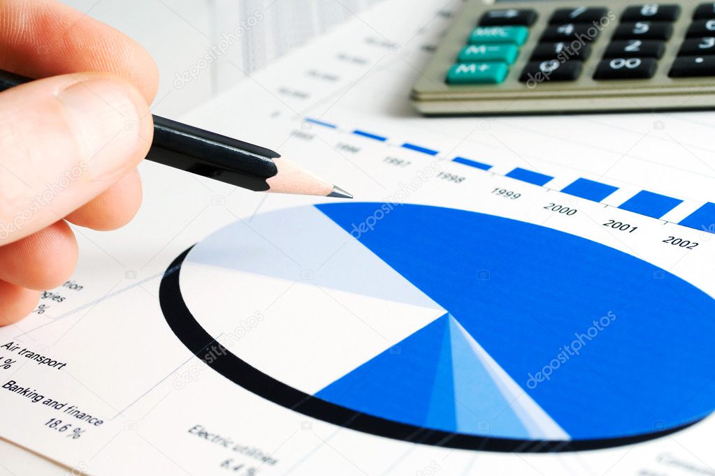 Financial analysis — Stock Photo © wrangler #6608834