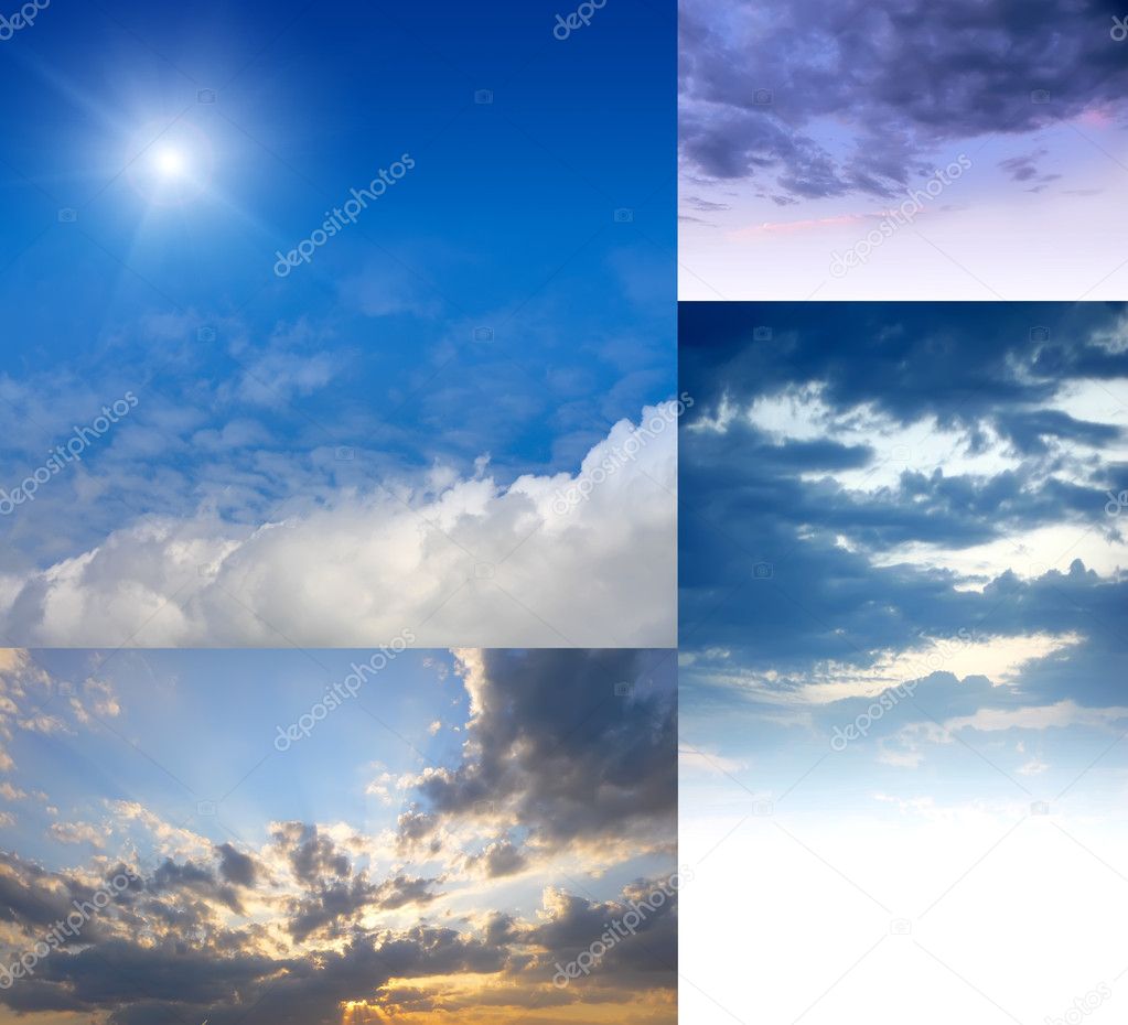 Sky set — Stock Photo © Tihon6 #6033826
