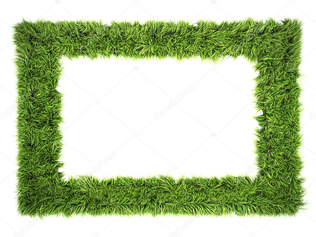 Grass frame — Stock Photo © chrisroll #6069952