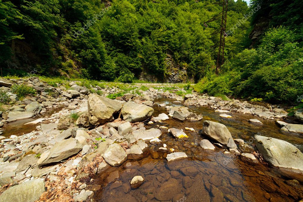 Latoritei Valley in Romania mountains Stock Photo by ©Xalanx 5959388