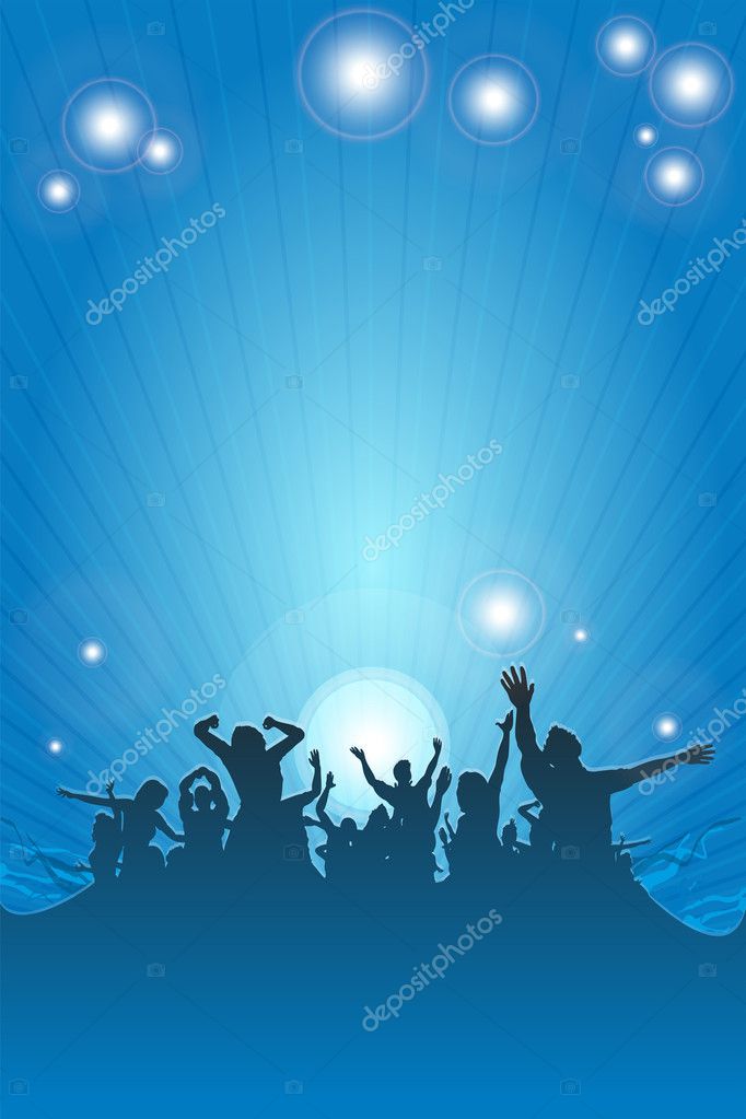 Dancing blue — Stock Photo © magann #6139846