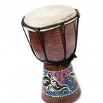 African Drum Isolated White Background Stock Photo by ©borisblik 197377082