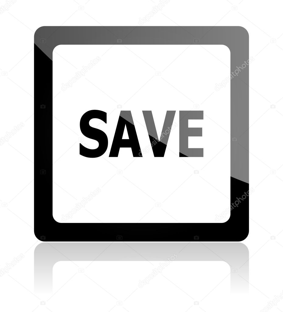 Enregistrer l'icône — Photographie alexwhite © #6562345