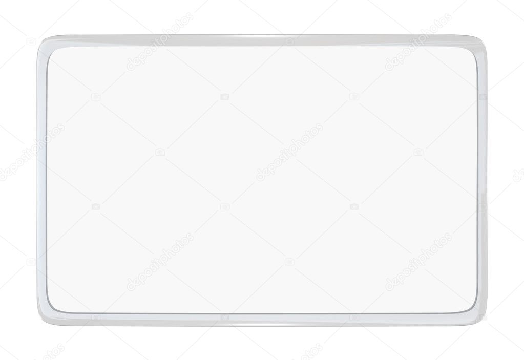 Blank Laminated Card - Place Your Own License or Identification — Stock ...