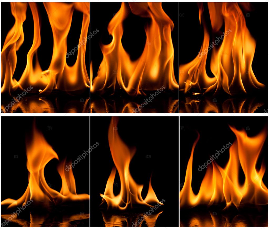 Fire flame — Stock Photo © kavita #5381306