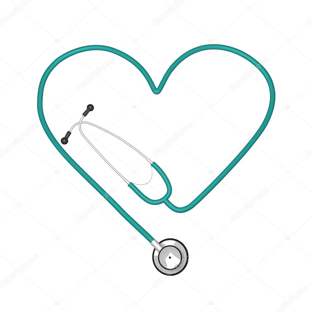 Heart Stethoscope Stock Vector Image by ©nmarques74 #5474776