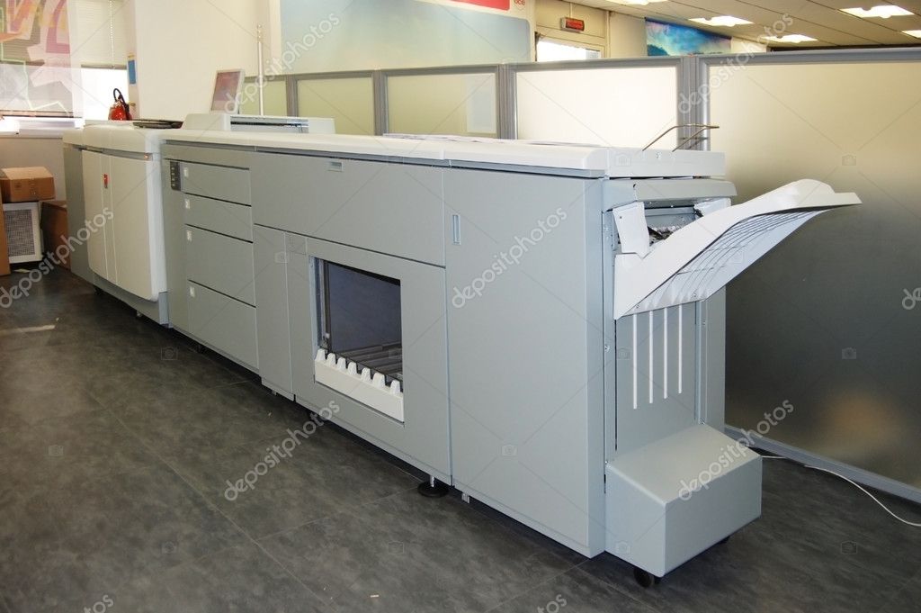 Digital press printing machine — Stock Photo © moreno.soppelsa #6728725