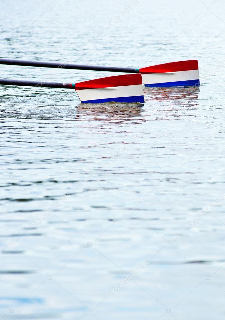 Rowing oars — Stock Photo © Corepics #6178957