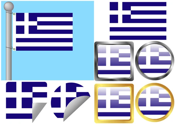 Flag greece italy Vector Art Stock Images | Depositphotos