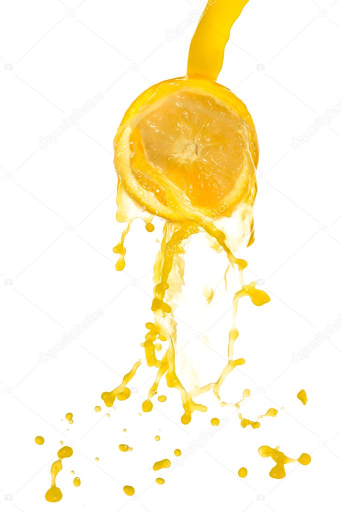 Orange juice splash Stock Photo by ©kubais 5455409