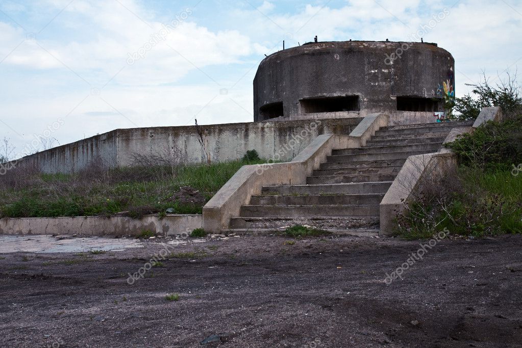 Military bunker — Stock Photo © kocetoilief #5565705