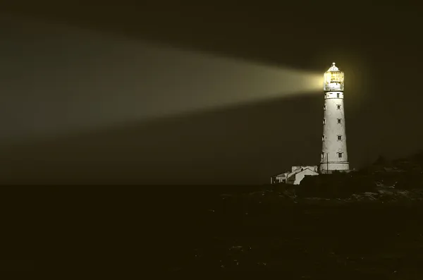 Lighthouse at night Stock Photos, Royalty Free Lighthouse at night ...