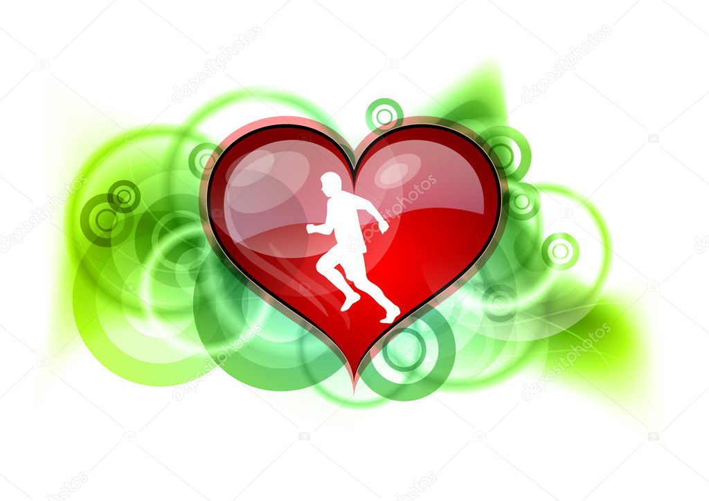 White runner Stock Vector Image by ©vlastas #5778804