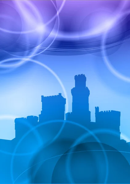 Imagens vetoriais de Fundo castelo azul | Depositphotos